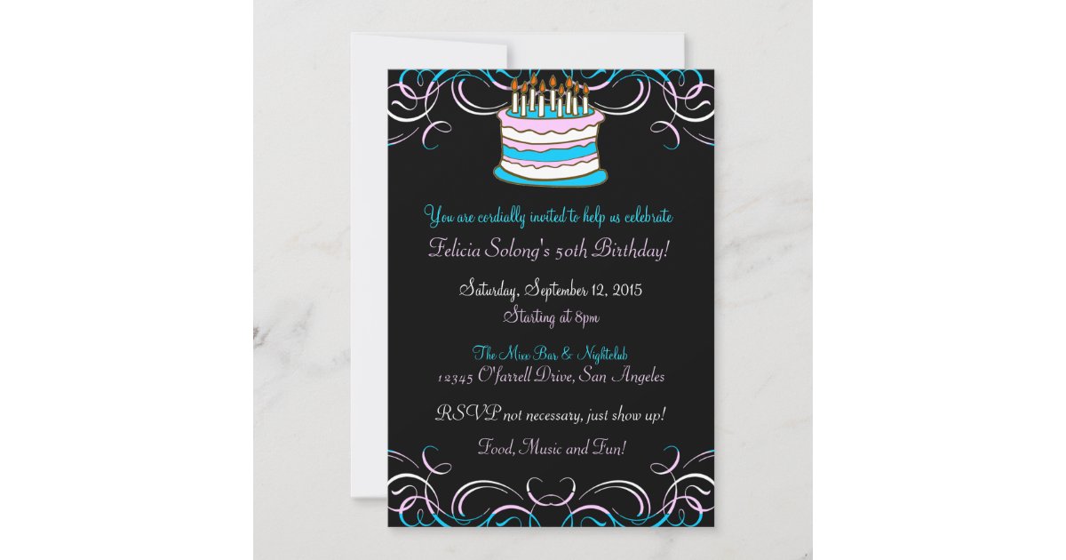 Transgender Pride Birthday Party Invitation | Zazzle