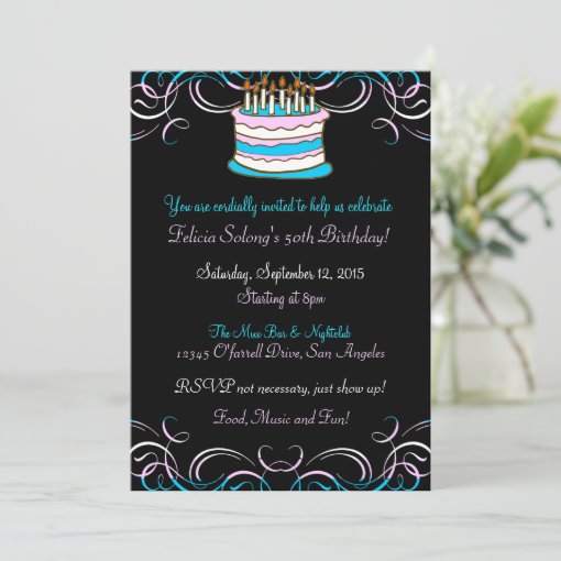 Transgender Pride Birthday Party Invitation | Zazzle
