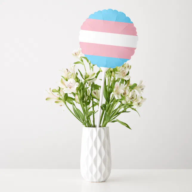 Transgender Pride Flag Balloon | Zazzle