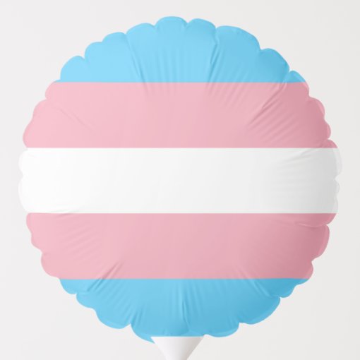 Transgender Pride Flag Balloon | Zazzle