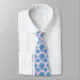 Transgender pride flag / blue rainbow pattern neck tie | Zazzle