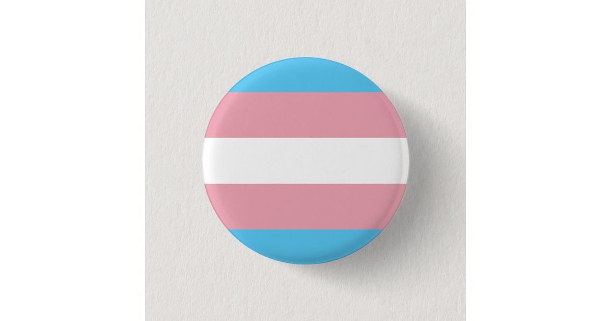 Transgender Pride Flag Button | Zazzle