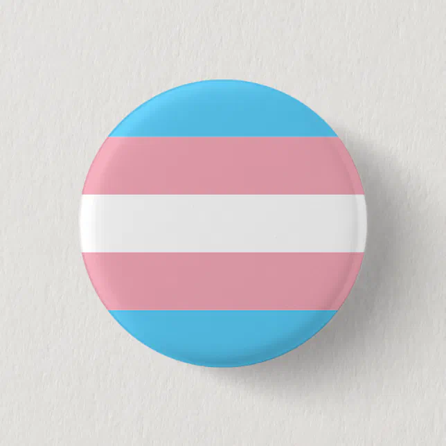 Transgender Pride Flag Button | Zazzle