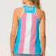 Transgender Pride Flag Editable Text Tank Top | Zazzle
