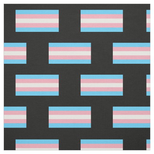Transgender Pride Flag Fabric | Zazzle