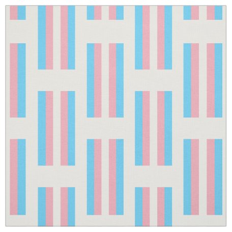 Transgender pride hearts fabric | Zazzle
