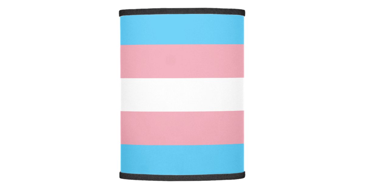 Transgender pride flag lamp shade | Zazzle