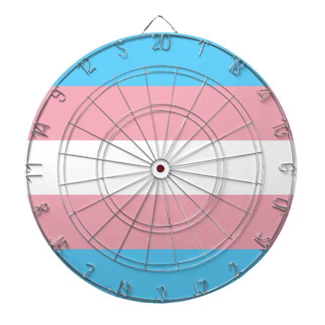 Transgender Pride Flag - LGBT Rainbow Dart Board | Zazzle