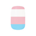 Transgender Pride Flag - LGBT Rainbow Minx Nail Art | Zazzle