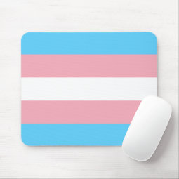 Transgender Pride Flag - LGBT Rainbow Mouse Pad | Zazzle