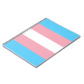 Transgender Pride Flag Notebook | Zazzle