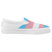 Transgender pride flag Slip On Shoes | Zazzle