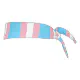 Transgender Pride Flag Tie Headband | Zazzle