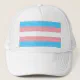 Transgender pride flag trucker hat | Zazzle