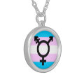 Transgender Pride Necklace | Zazzle