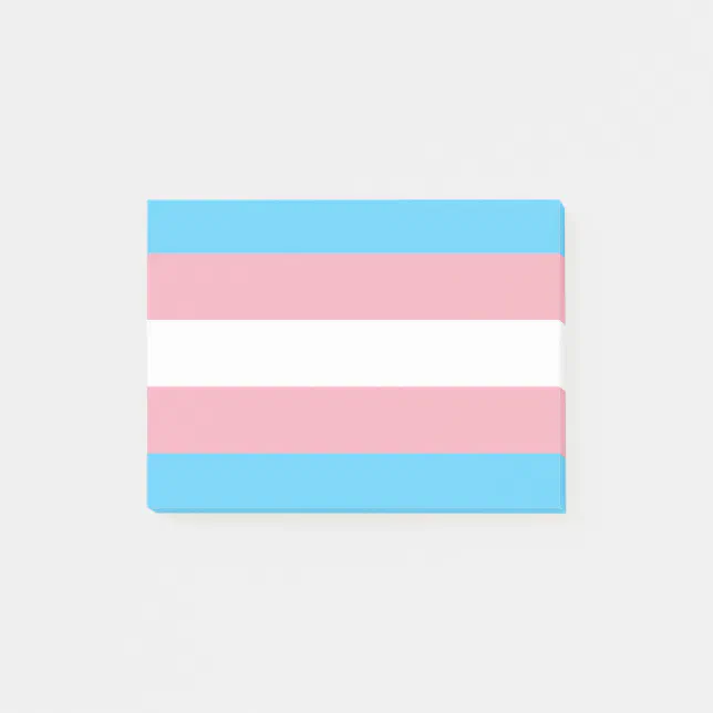 Transgender Pride Post-it Notes | Zazzle