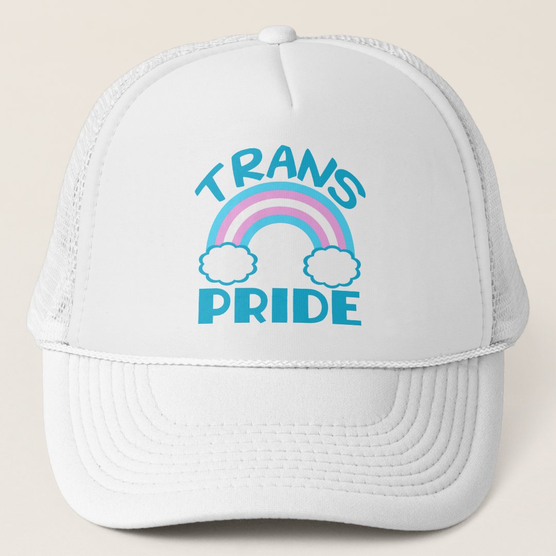 Transgender Pride Trucker Hat | Zazzle