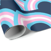 Transgender Rainbow Pride Flag Wrapping Paper | Zazzle