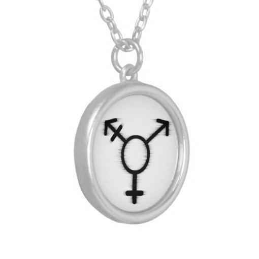 Transgender Symbol Necklace | Zazzle
