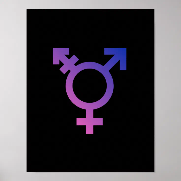 Transgender Symbol Poster | Zazzle