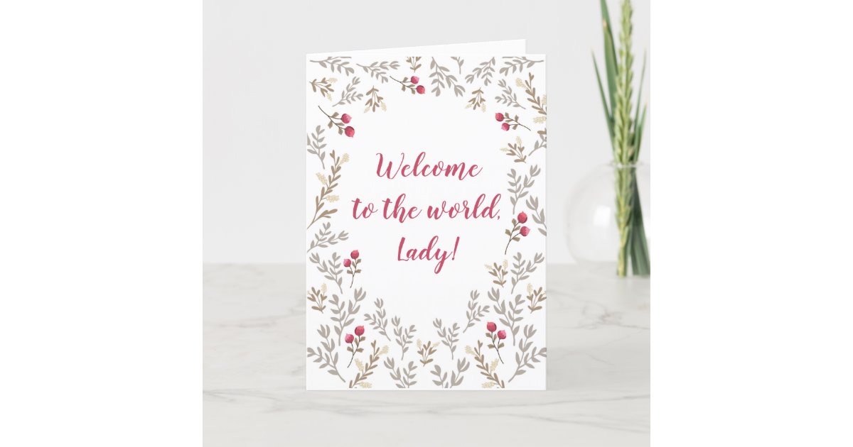 Transgender Transition Support Welcome Card | Zazzle