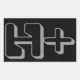 TRANSHUMANISM Symbol Sticker | Zazzle
