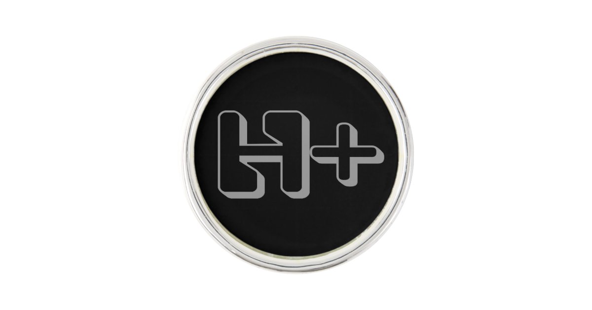 Transhumanist lapel badge lapel pin | Zazzle