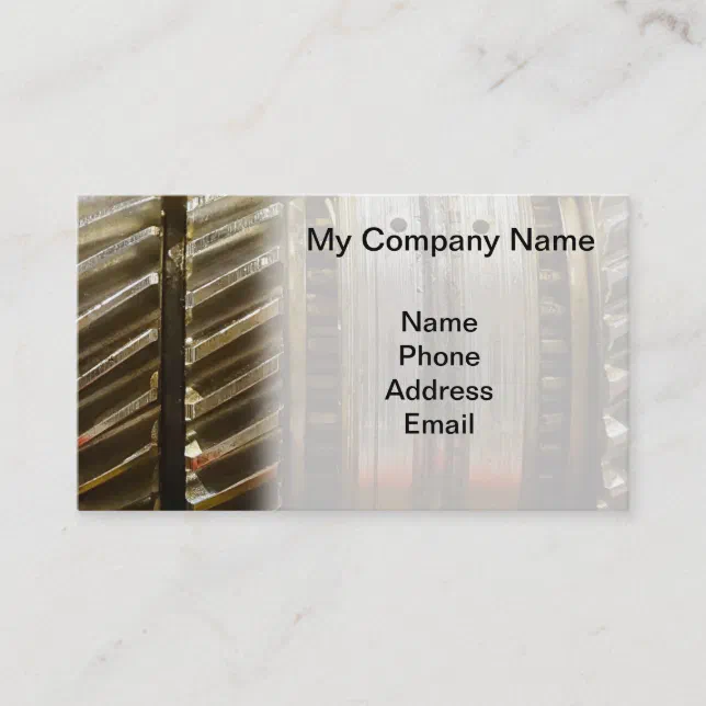 Transmission and Engine Repair Business Card | Zazzle