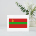Transnistria Flag Postcard | Zazzle