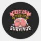 Transplant Survivor Kidney Disease Kidney Stone Classic Round Sticker ...