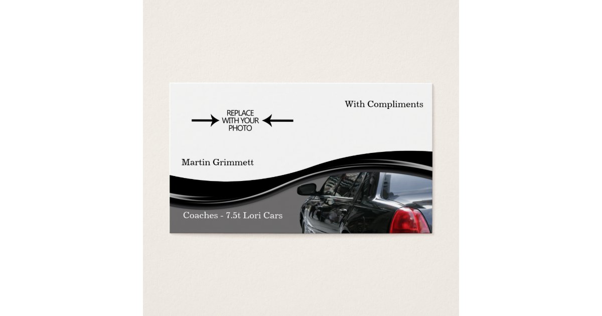 Transportation Business Cards | Zazzle.com