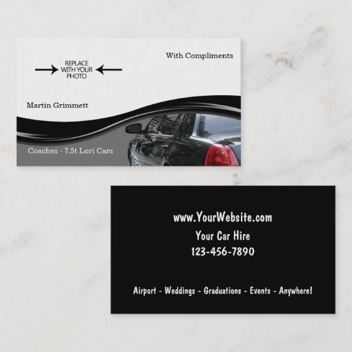 Transportation Business Cards | Zazzle