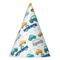 Transportation Theme Birthday Party Hat | Zazzle