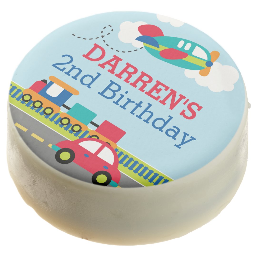 Transportation (Vehicle) - Car Train Plane Chocolate Covered Oreo | Zazzle