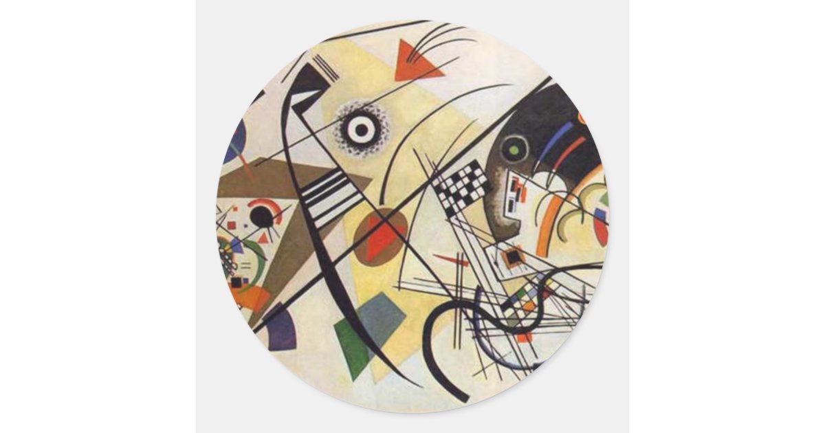Transverse Line Classic Round Sticker | Zazzle