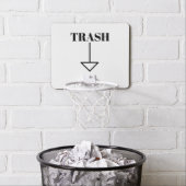 Trash bin basketball hoop | Zazzle
