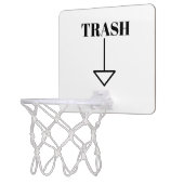 Trash bin basketball hoop | Zazzle