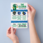 Trash Can Cleaning Service Flyer | Zazzle