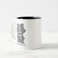 Trash Panda Shenanigans! 劣 Two-Tone Coffee Mug | Zazzle