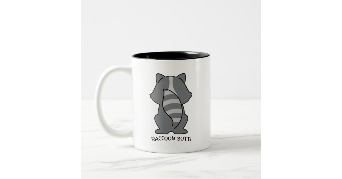 Trash Panda Shenanigans! 劣 Two-Tone Coffee Mug | Zazzle
