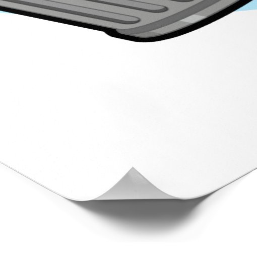 Trash Talk Funny Garbage Bin Pun Poster | Zazzle