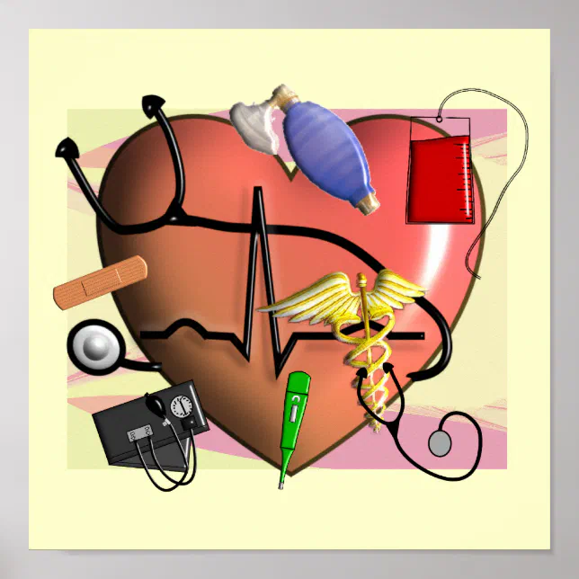 Trauma/ER Nurse ART Poster | Zazzle