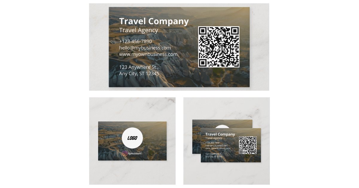 Travel Agency Visiting Business Card | Zazzle