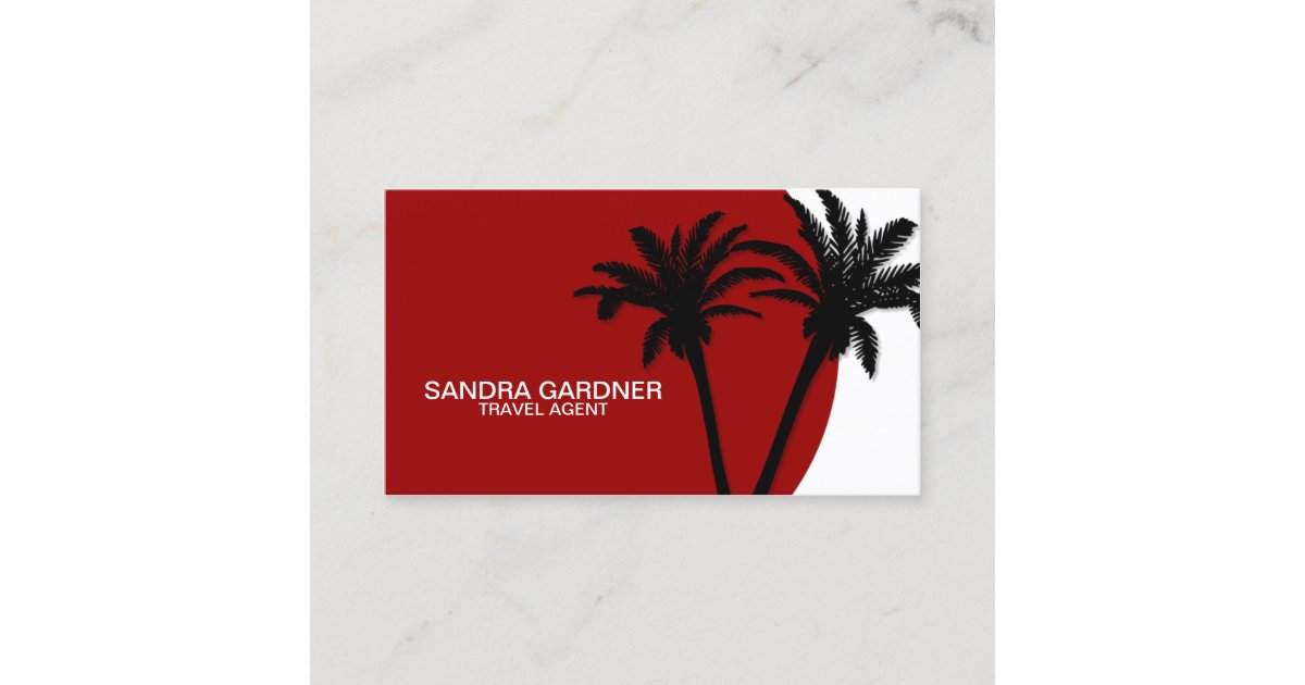 Travel Agent / Tour Guide Business Card | Zazzle