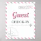 Travel Airplane Party Theme Guest Check-in Welcome Poster | Zazzle
