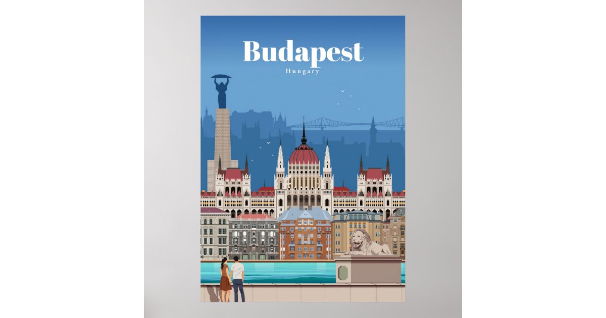 Travel Art Travel To Budapest Poster | Zazzle