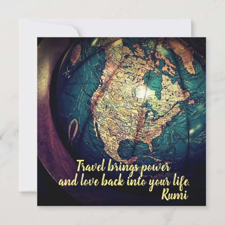 Travel Card | Zazzle