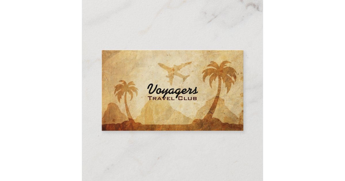 Travel Club Business Cards | Zazzle