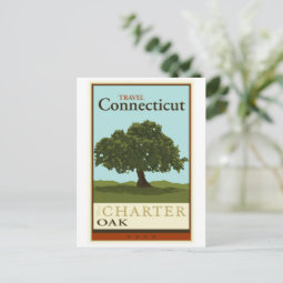 Travel Connecticut Postcard | Zazzle