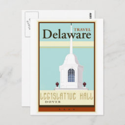 Travel Delaware Postcard | Zazzle